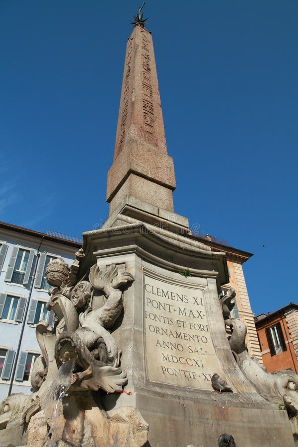 Obelisk stock image. Image of rome, roma, column, outside - 37069603