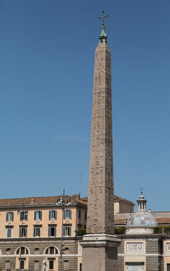 Obelisk in Rome stock photo. Image of architecture, italy - 36379646