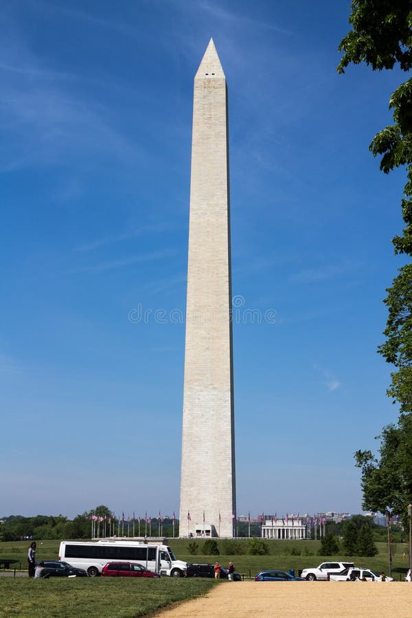 The Obelisk Washington DC editorial stock photo. Image of tourism ...