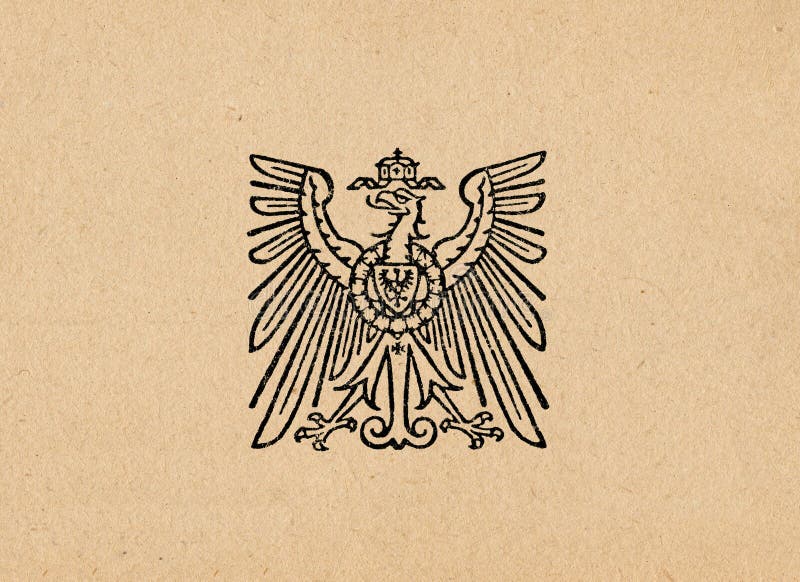 Ober Ost Deutscher Reichadler Ww2 Stockbild - Bild von zeichen, papier ...