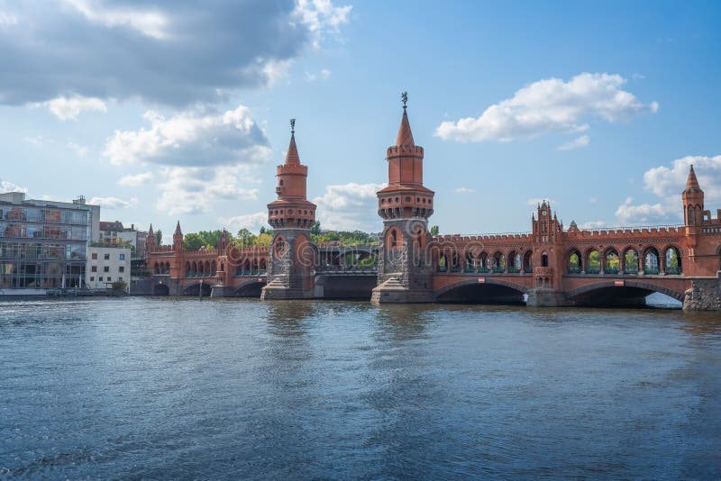 Oberbaum Bridge (Oberbaumbrucke) - Berlin, Germany Stock Image - Image ...