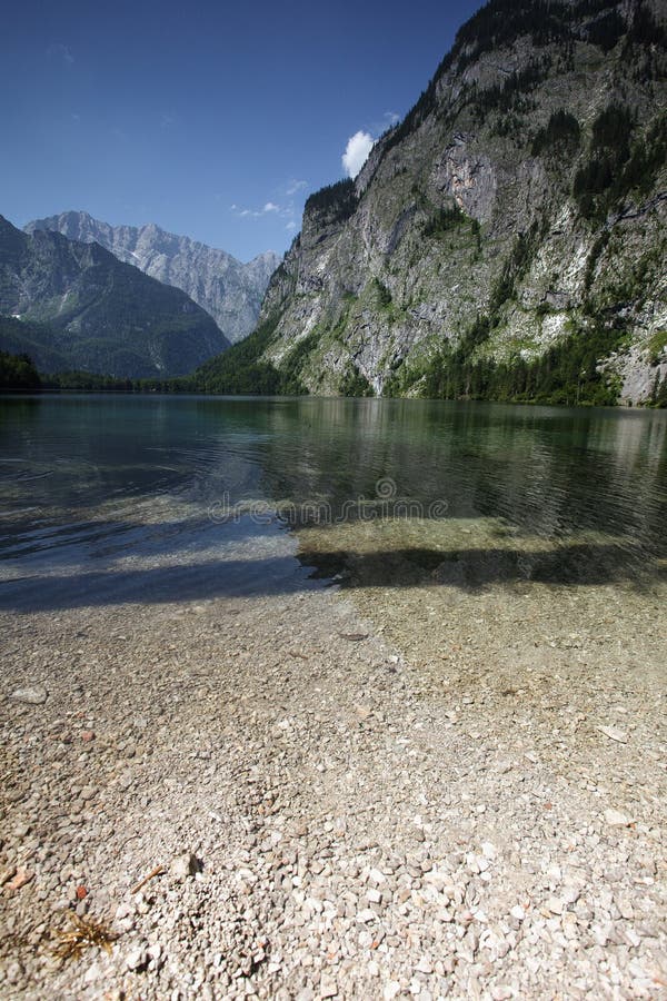 Obersee stock image. Image of mountainlake, lake, schonau - 27909377