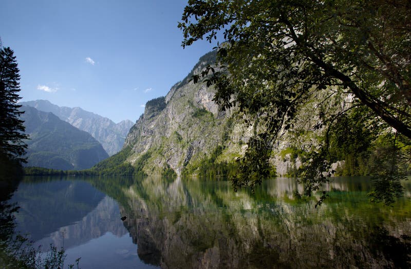 Obersee stock photo. Image of lakeside, alps, panoramic - 27909396