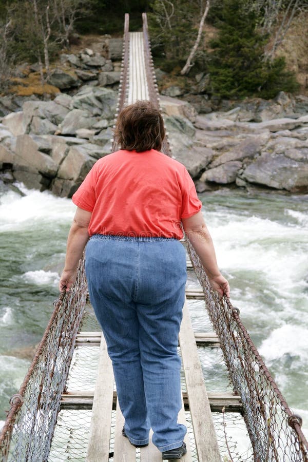 Obese woman stock photo. Image of size, overweight, risky - 25115898
