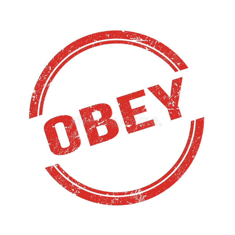 Obey Text Stock Illustrations – 275 Obey Text Stock Illustrations ...