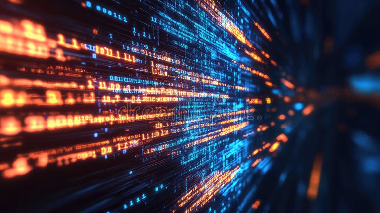 Obfuscation Morphing Source Code Stock Illustration - Illustration of ...