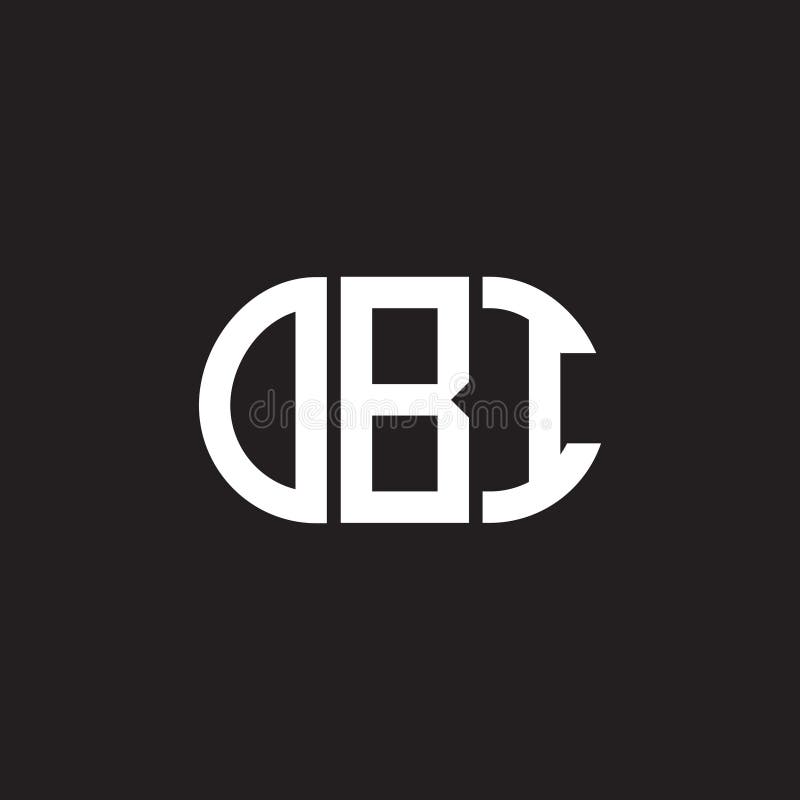 OBI Letter Logo Design on Black Background. OBI Creative Initials ...