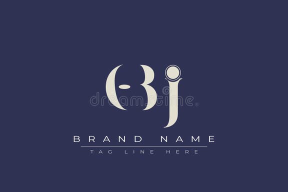 OBJ Abstract Letter Logo Design Stock Vector - Illustration of vector ...