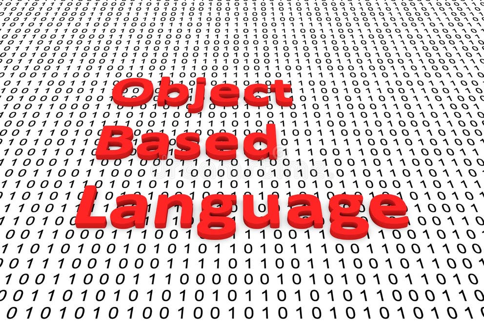 Object based language stock illustration. Illustration of computer ...