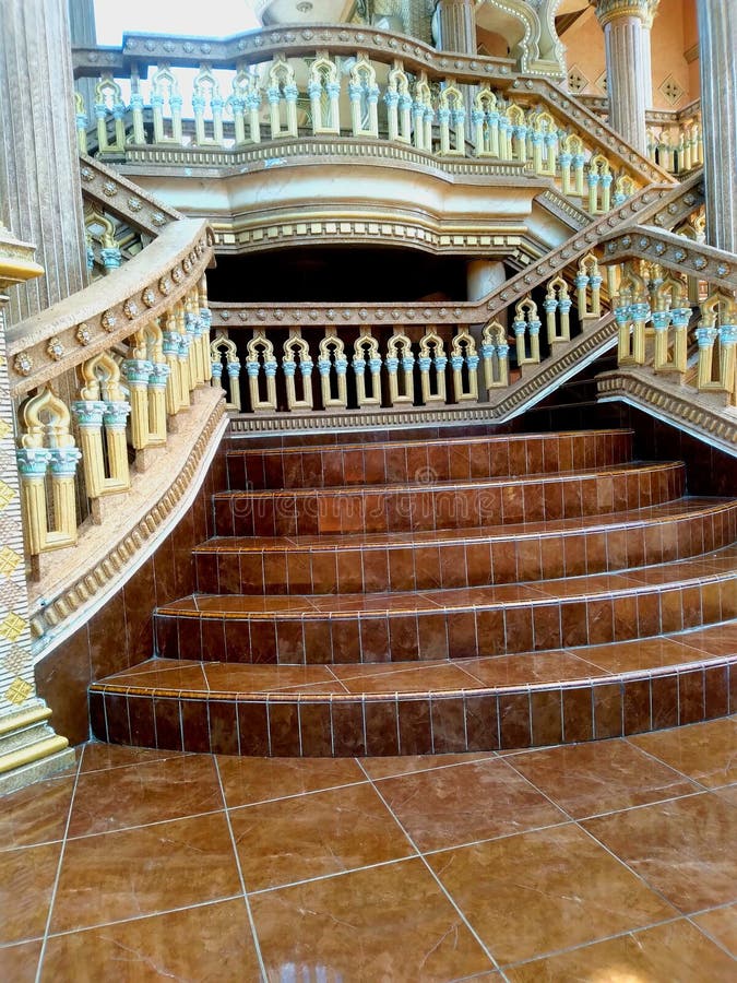 Object of Ceramic Building Stairs with a Unique Feel Editorial Stock ...