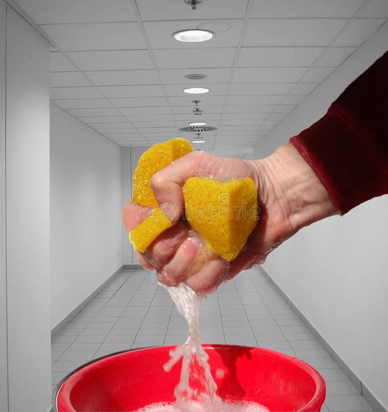 Object cleaner stock image. Image of building, work, flowing - 12892465