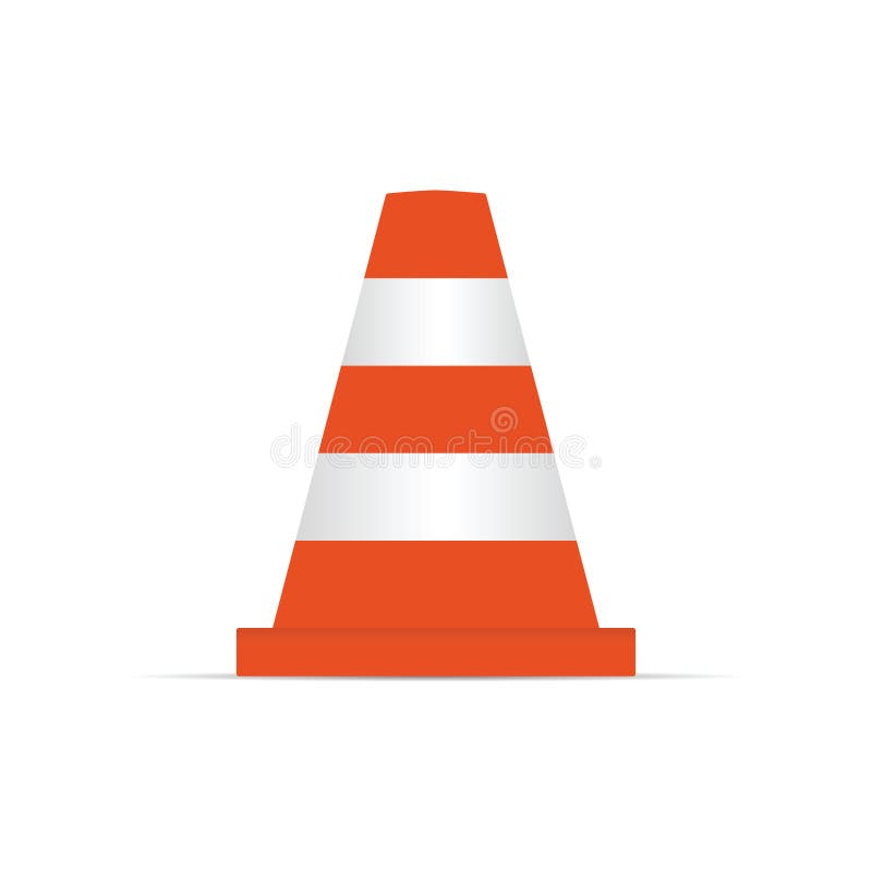 Object on Construction and Road Illustration Stock Vector ...