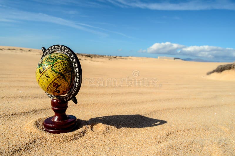 Object in the Dry Desert stock photo. Image of portmanteau - 101715544