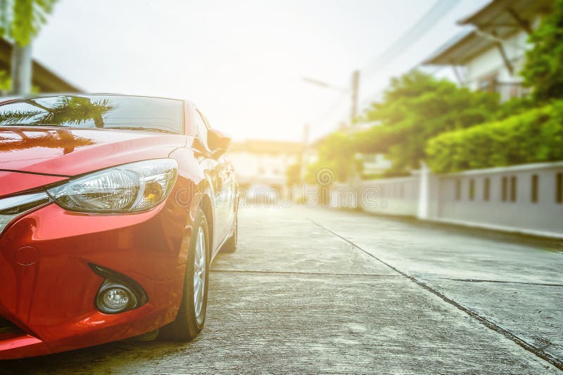 Object for Metaverse Virtual World Car Front of the Car Light Red Color ...