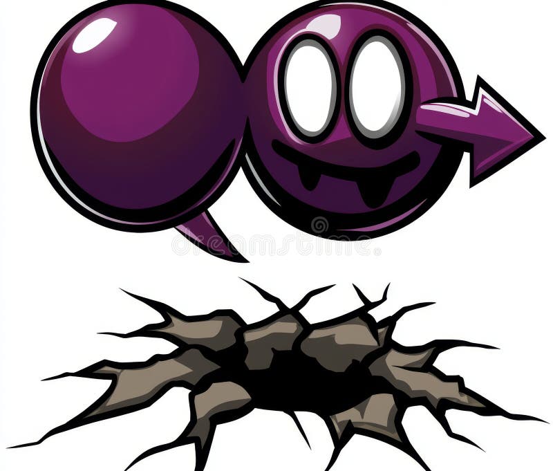 Object in Motion is Illustrated through a Ball Rolling Down a Hill ...