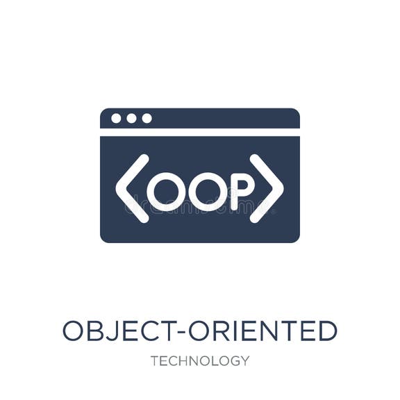 Object-oriented Programming Icon. Trendy Flat Vector Object-oriented ...