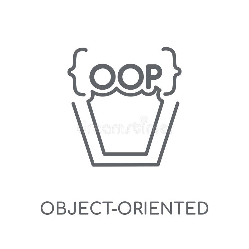 Object-oriented Programming Linear Icon. Modern Outline Object-o Stock ...