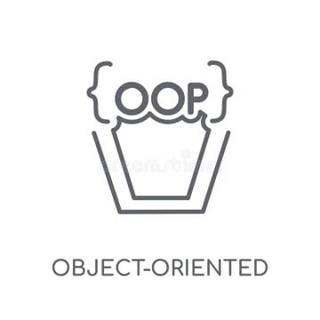 Object-oriented Programming Linear Icon. Modern Outline Object-o Stock ...