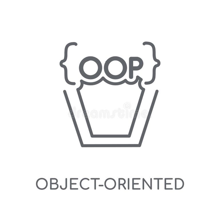 Object-oriented Programming Linear Icon. Modern Outline Object-o Stock ...