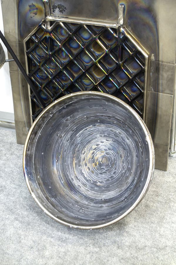 Object Printed by 3D Printer from Metal. Additive Manufacturing ...