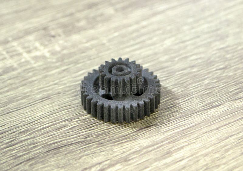 Object Printed on a Powder 3D Printer from Polyamide Powder Stock Image ...