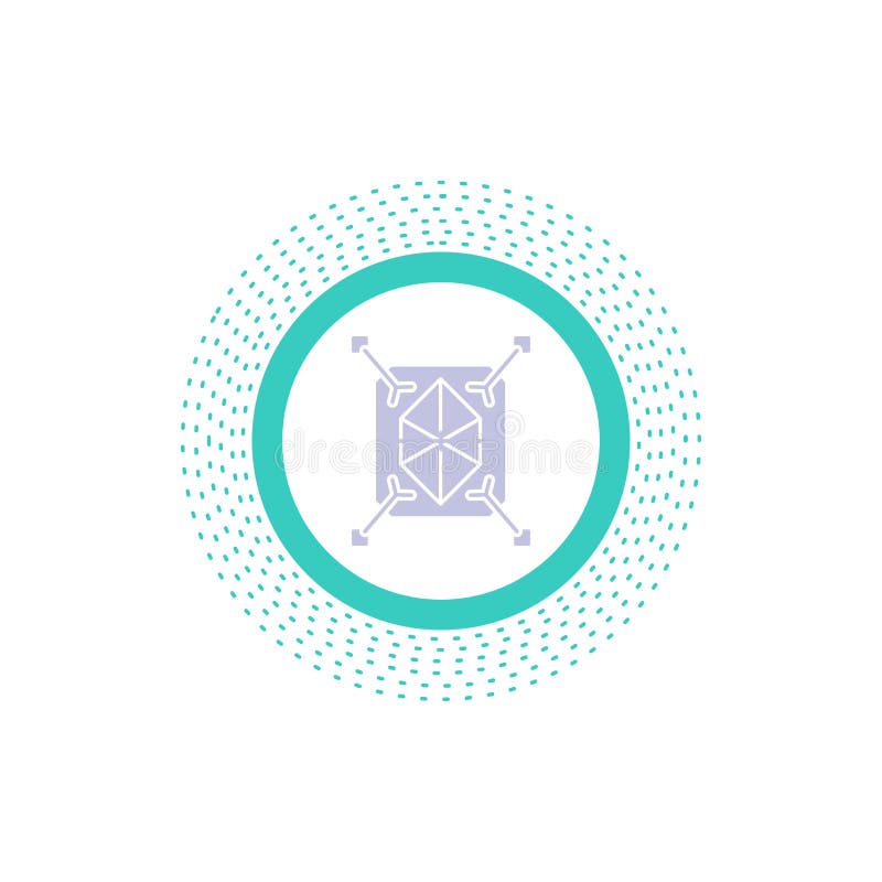 Object, Prototyping, Rapid, Structure, 3d Glyph Icon. Vector Isolated ...