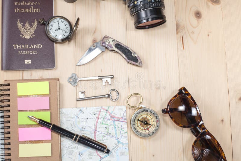 Object travel stuff stock image. Image of wood, touristic - 59333199