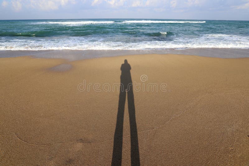 An Object through Which Sunlight Does Not Pass Forms a Shadow. Stock ...