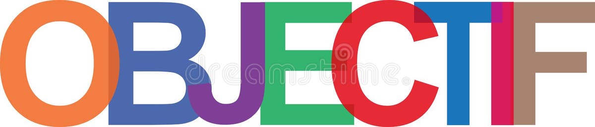 Objectif Word Stock Illustrations – 1 Objectif Word Stock Illustrations ...