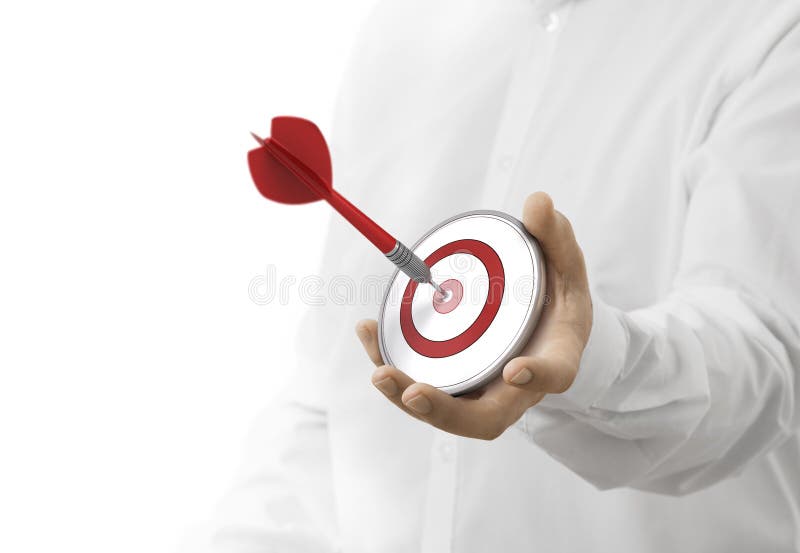 Objective Achieved stock illustration. Illustration of coach - 76985056