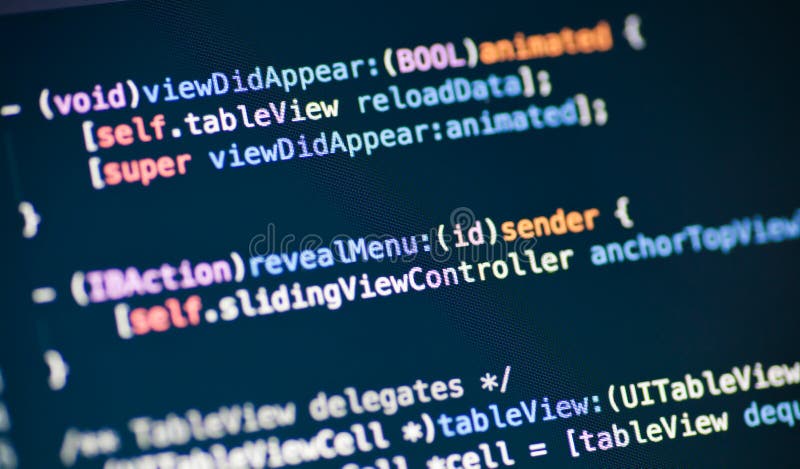 Computer Code Csharp Stock Image Image Of Markup Hypertext 8406403