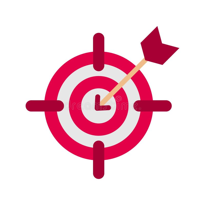 Objective Icon Image. stock vector. Illustration of design - 284239958