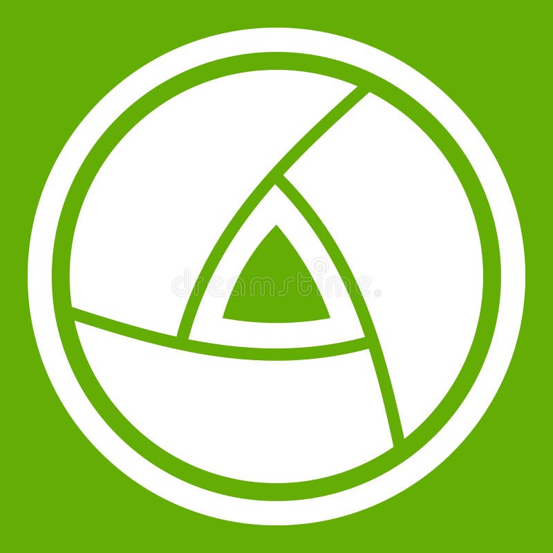 Objective Icon Digital Blue Stock Vector - Illustration of frame, macro ...