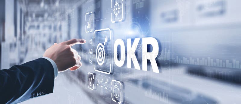 Objectives and Key Results OKR. Methods for Project Management Stock ...