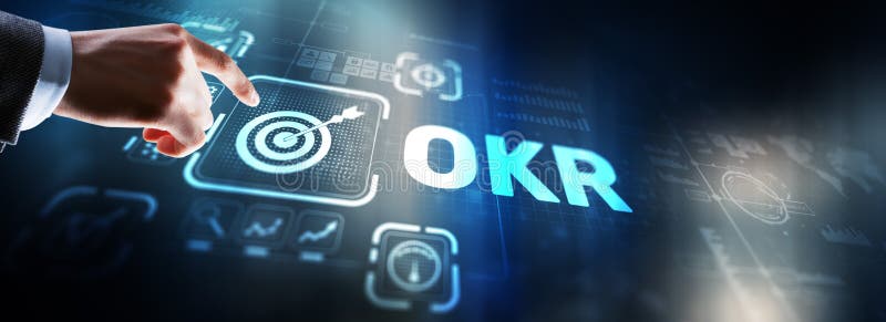 Objectives and Key Results OKR. Methods for Project Management Stock ...