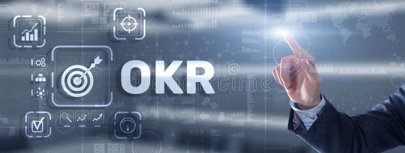 Objectives and Key Results OKR. Methods for Project Management Stock ...