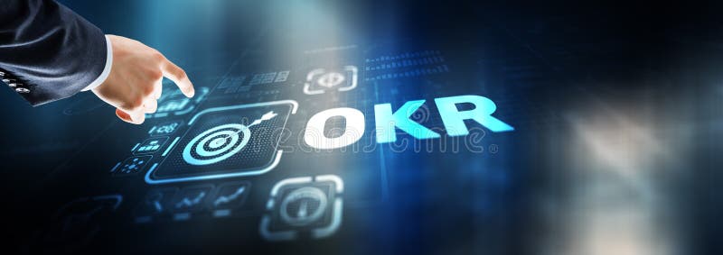 Objectives and Key Results OKR. Methods for Project Management Stock ...