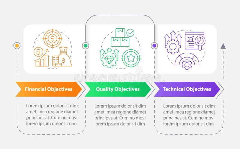 Objectives Infographic Stock Illustrations – 688 Objectives Infographic ...