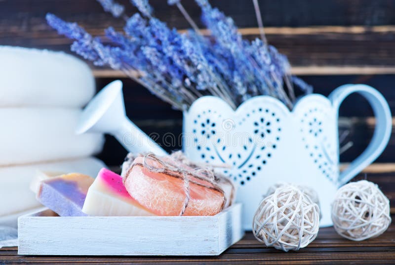 Objects for bath stock photo. Image of natural, salt - 50336000