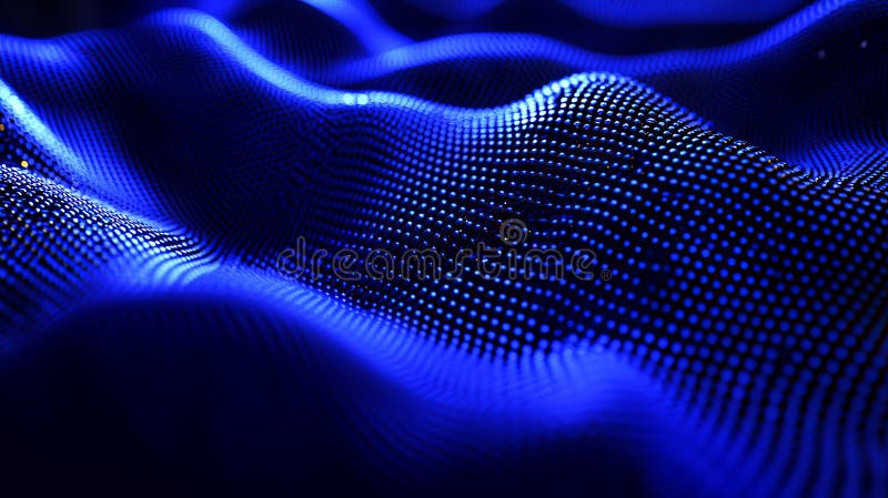 Objects with Blue Light Digital Effect Corporate Background, Technology ...