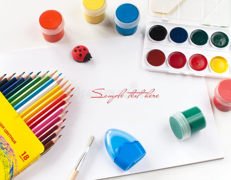 Objects for the children. stock image. Image of product - 23723095