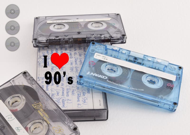 Objects of the Decade of Years 90. Editorial Image - Image of plastic ...