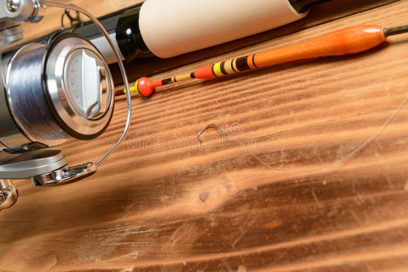 Fly Fishing Equipment on Grass Stock Image - Image of color, recreation ...
