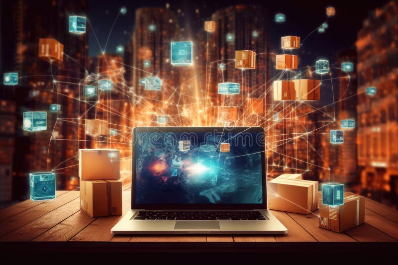 Objects on a Laptop Screen Magically Transforming into Tangible Items ...