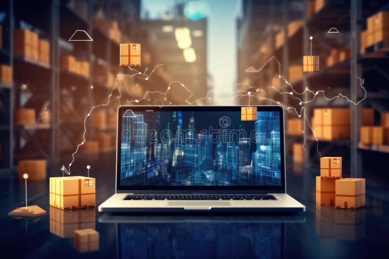 Objects on a Laptop Screen Magically Transforming into Tangible Items ...