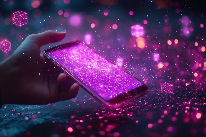 Objects Levitating from an Opened Hand on the Edge of a Metaverse ...