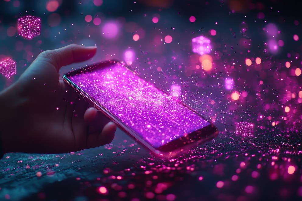 Objects Levitating from an Opened Hand on the Edge of a Metaverse ...