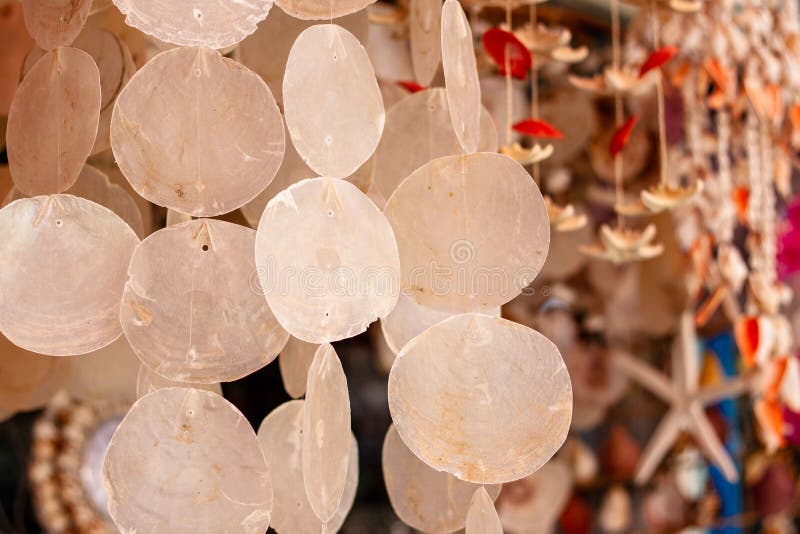 Objects Made of Oyster Shell. Stock Image - Image of christmas ...