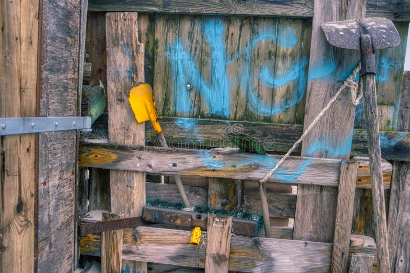 Objects Out of Flotsam and Jetsam Stock Photo - Image of kniepsand ...