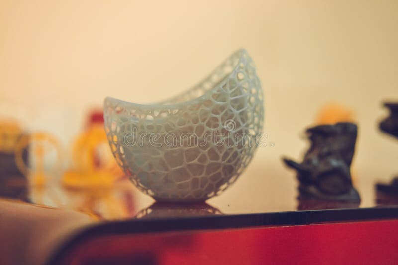 Objects Photopolymer Printed on a 3d Printer. Stock Image - Image of ...
